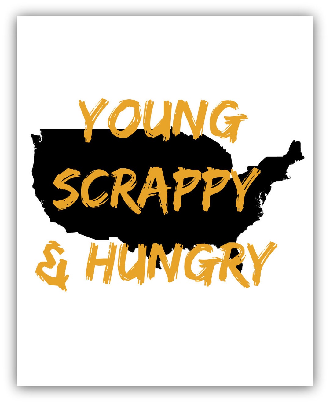 Young Scrappy and Hungry My Shot Hamilton Digital Download - Etsy