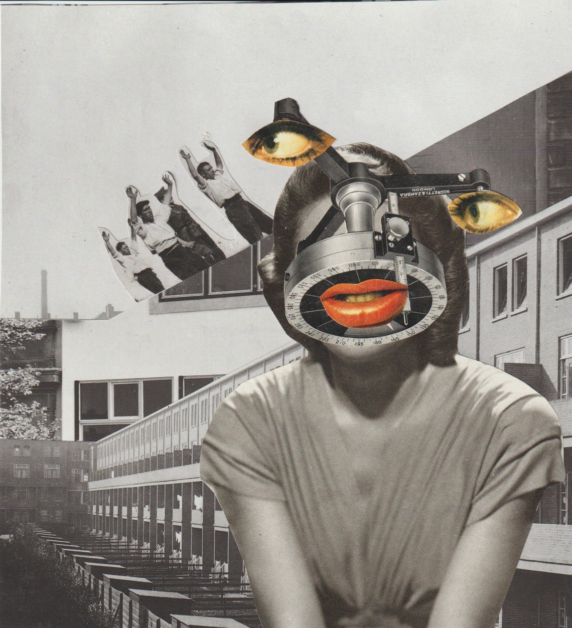 Surrender (paper Collage, Dada, Surrealism) - Etsy