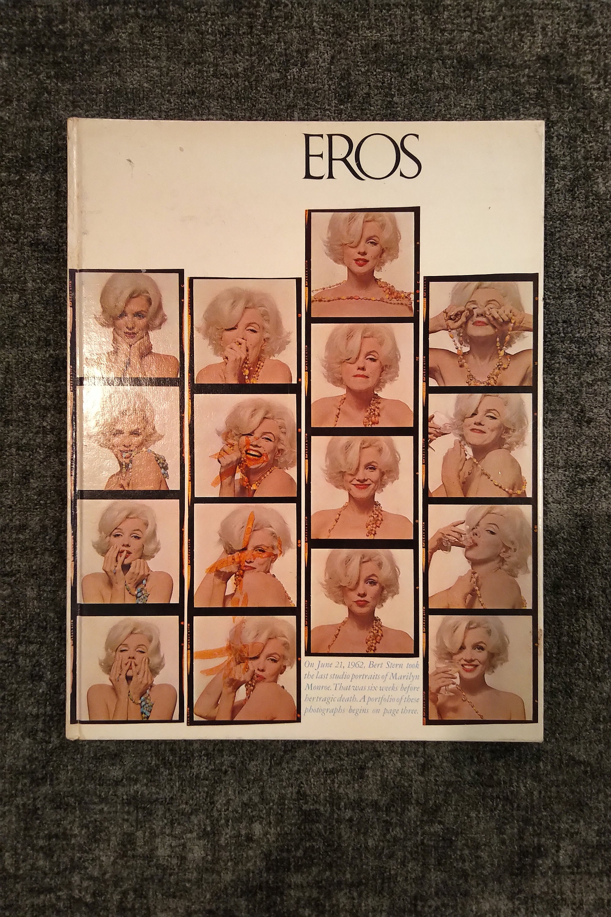 Marilyn Monroe Book/ Magazine Set Andres Dienes, Eros, Angeleno - Etsy