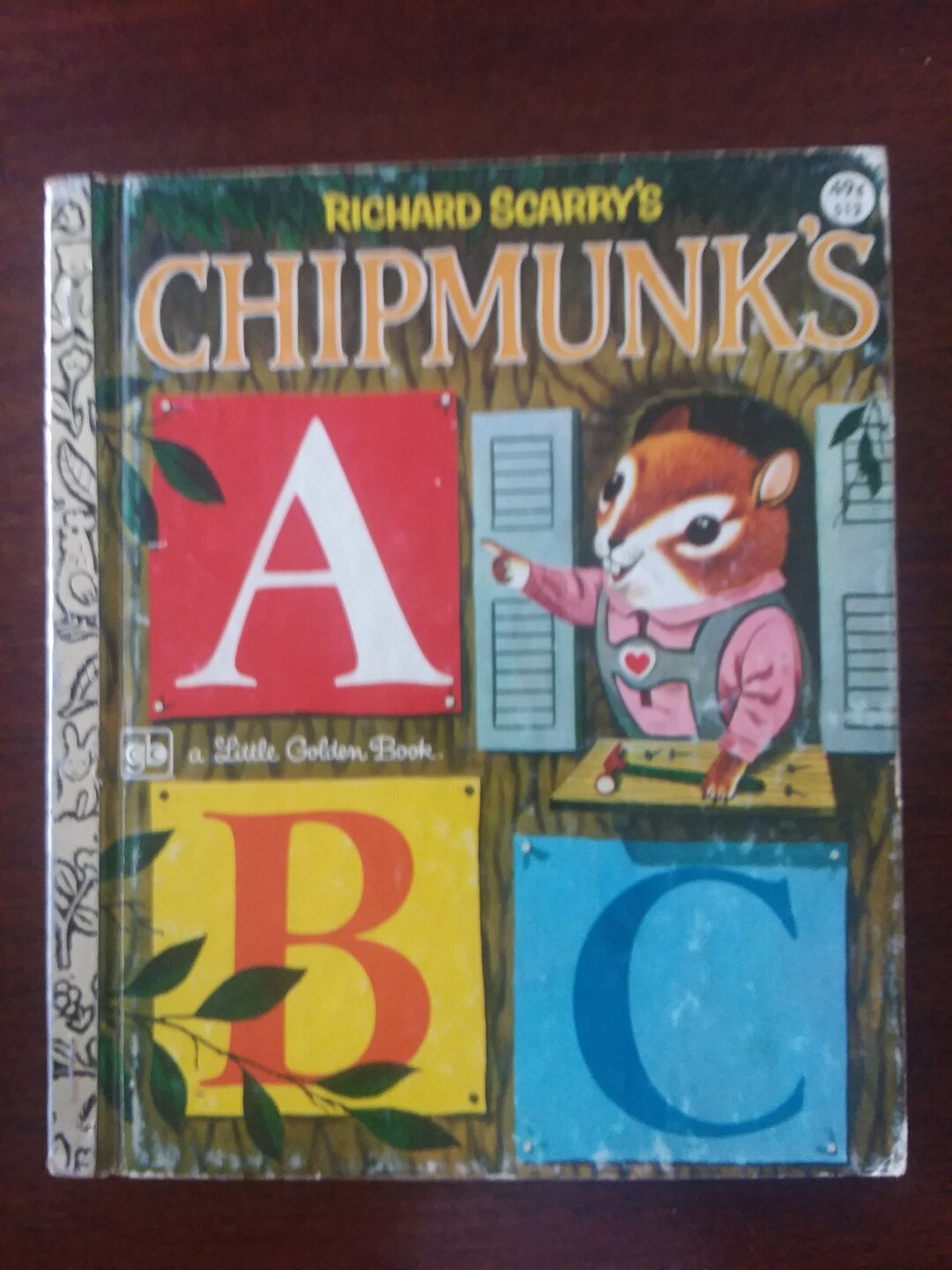 Richard Scarry's Chipmunks ABC - Etsy