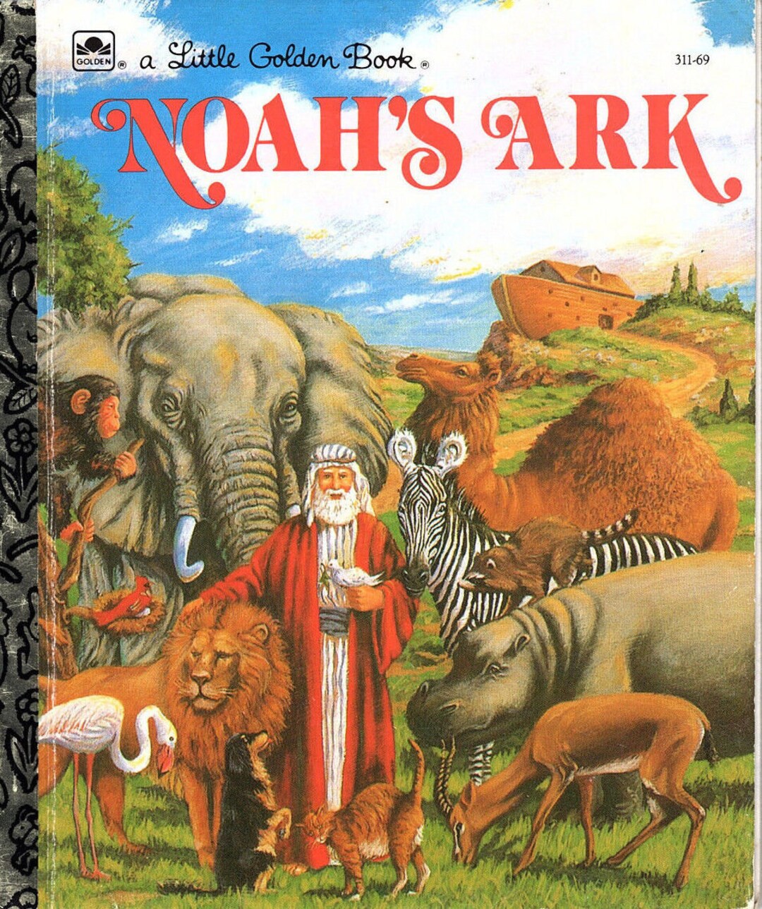 Noah's Ark a Little Golden Book 1985 - Etsy