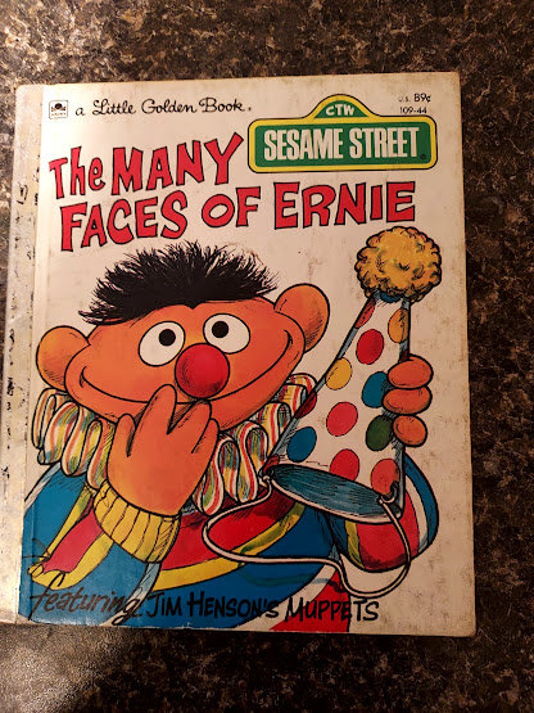 Sesame Street: the Many Faces of Ernie - A Learning Book - Etsy