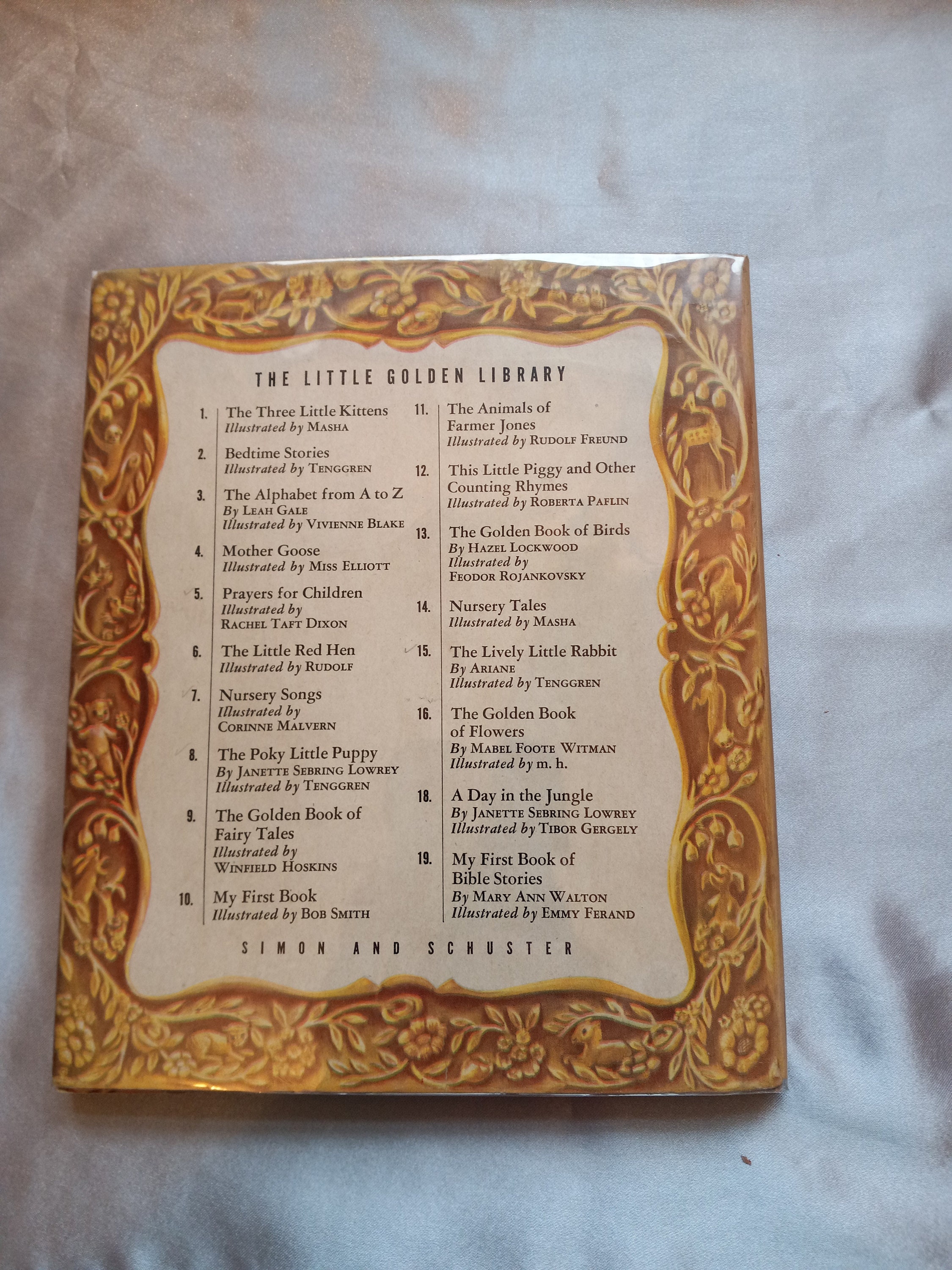 Nursery Songs A Little Golden Book 1944 Sixth Edition With Dust Cover ...