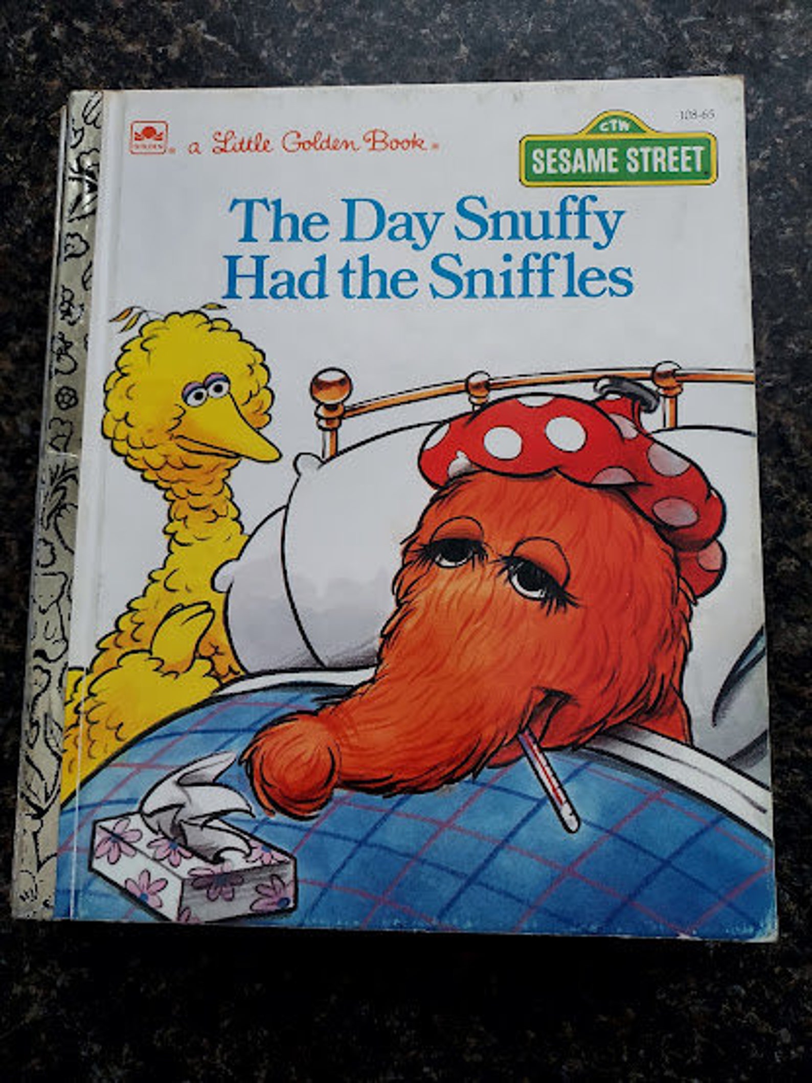 The Day Snuffy Had the Sniffles A Sesame Street Educational Book - Etsy