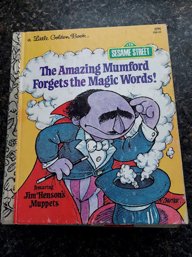 The Amazing Mumford Forgets the Magic Word - Etsy