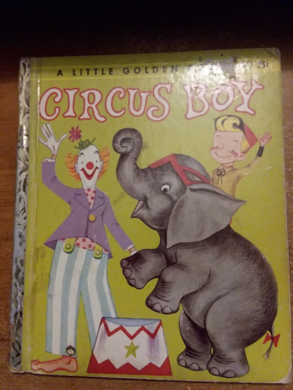 Circus Boy A Little Golden Book First Edition | Etsy