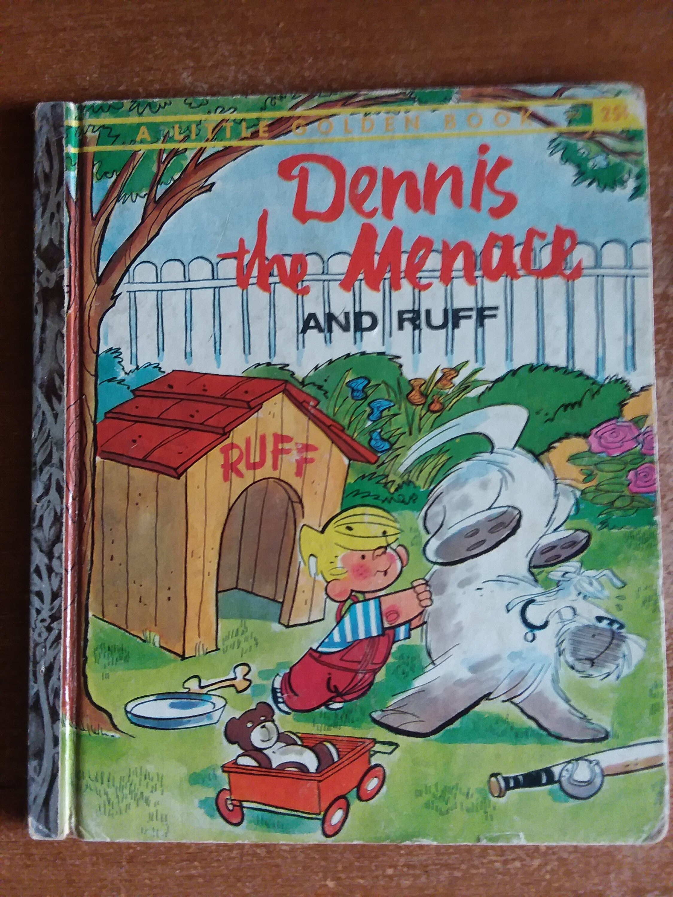 Dennis The Menace Ruff The Dog Pvc