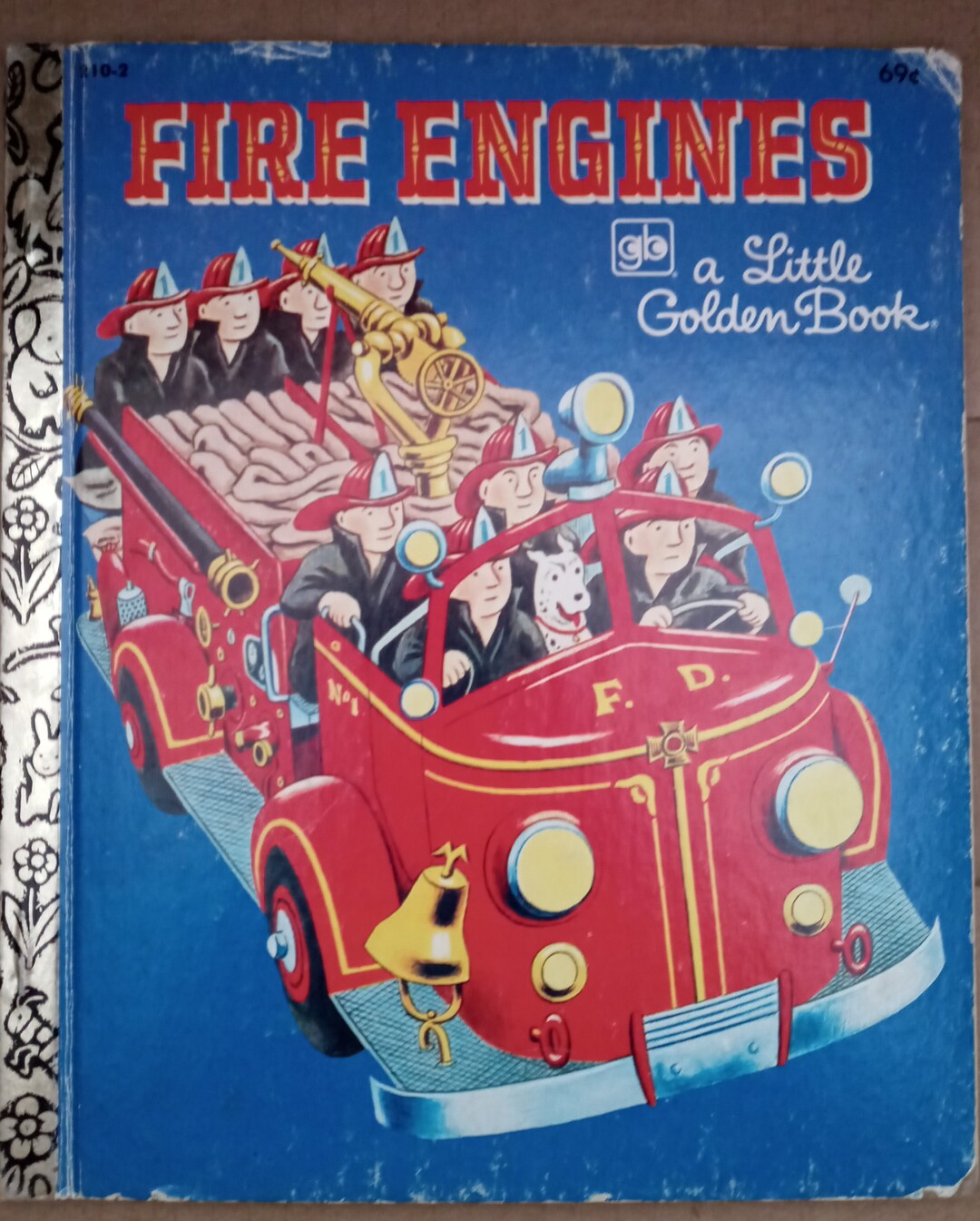 A Little Golden Book Fire Engines Vintage 1979 - Etsy