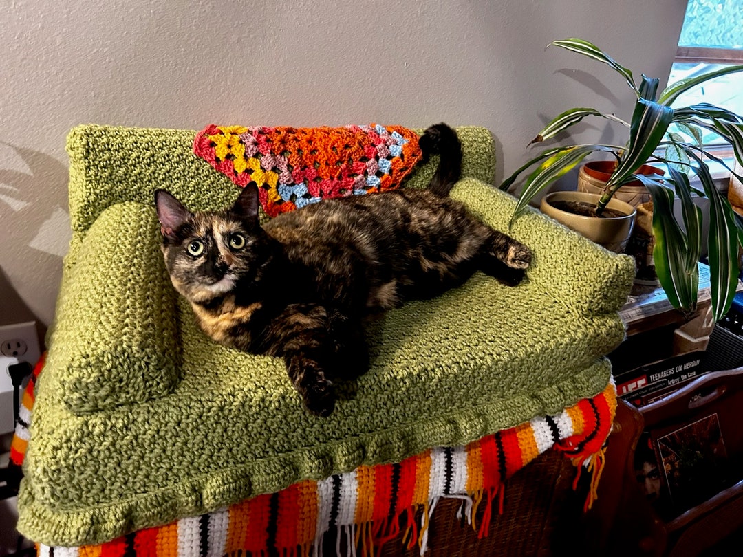 Traditional Style Cat or Small Pet Couch. - Etsy