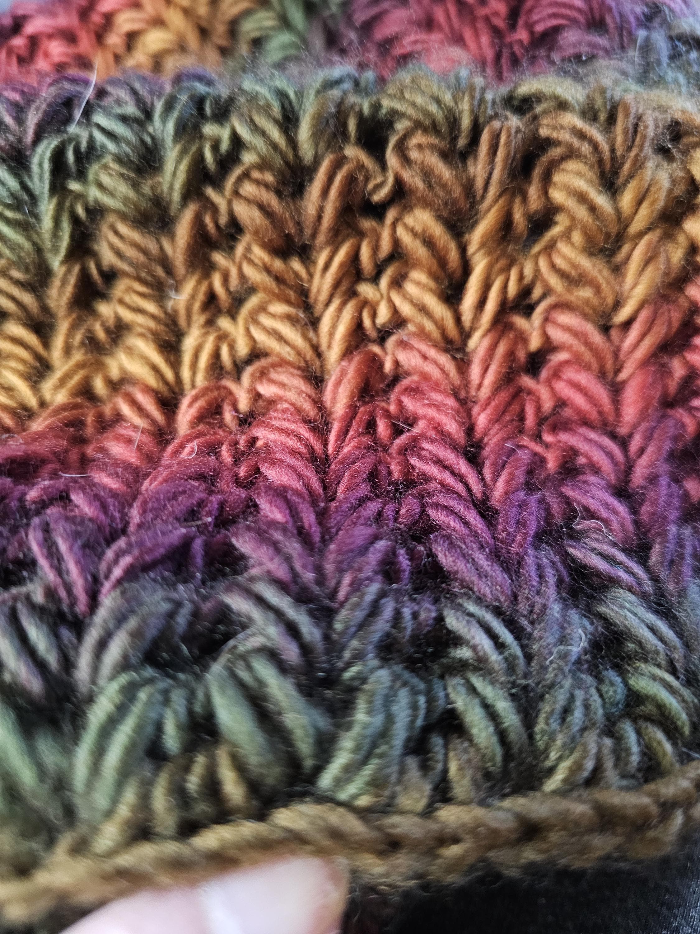 Tunisian V-puff Scarf Digital Pattern - Etsy