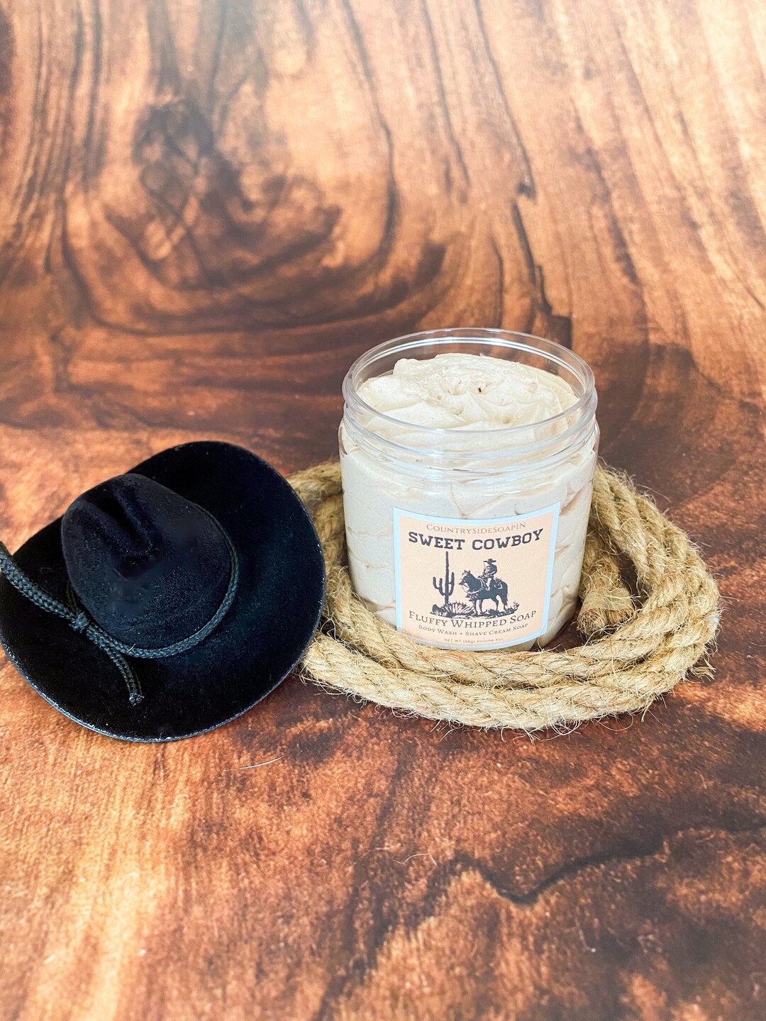 Sweet Cowboy Whipped Soap & Shave Body Frosting Paraben and Cruelty ...