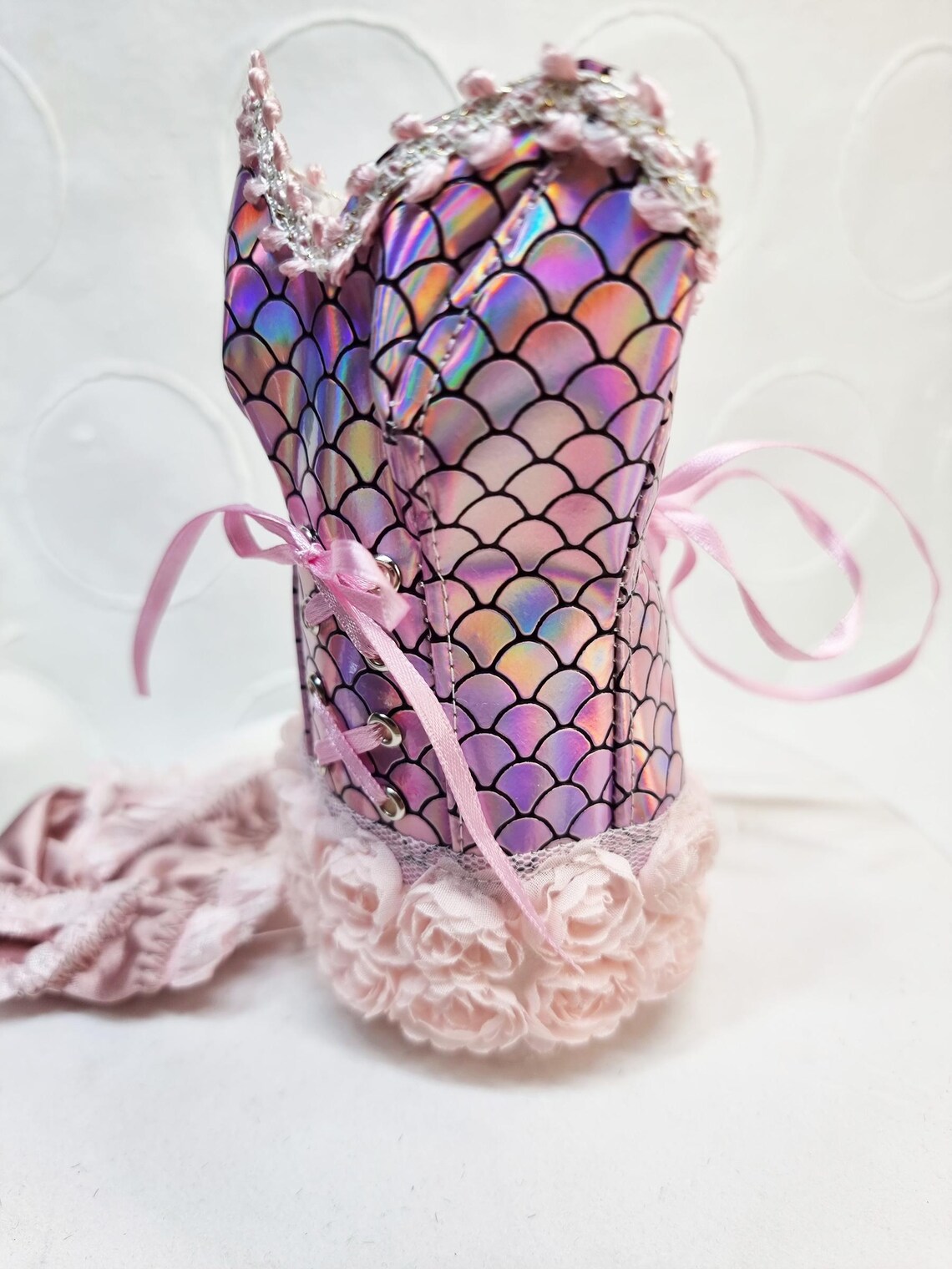 Pink Mermaid Scale Corset and Pants Set for 60cm SD Size BJD - Etsy