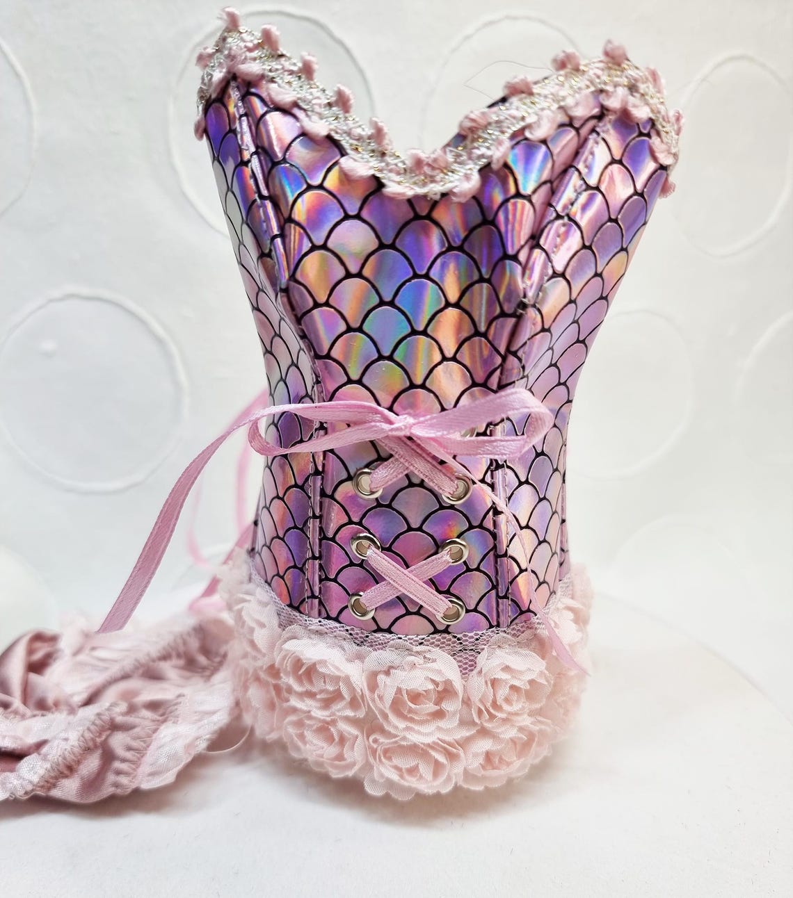 Pink Mermaid Scale Corset and Pants Set for 60cm SD Size BJD - Etsy