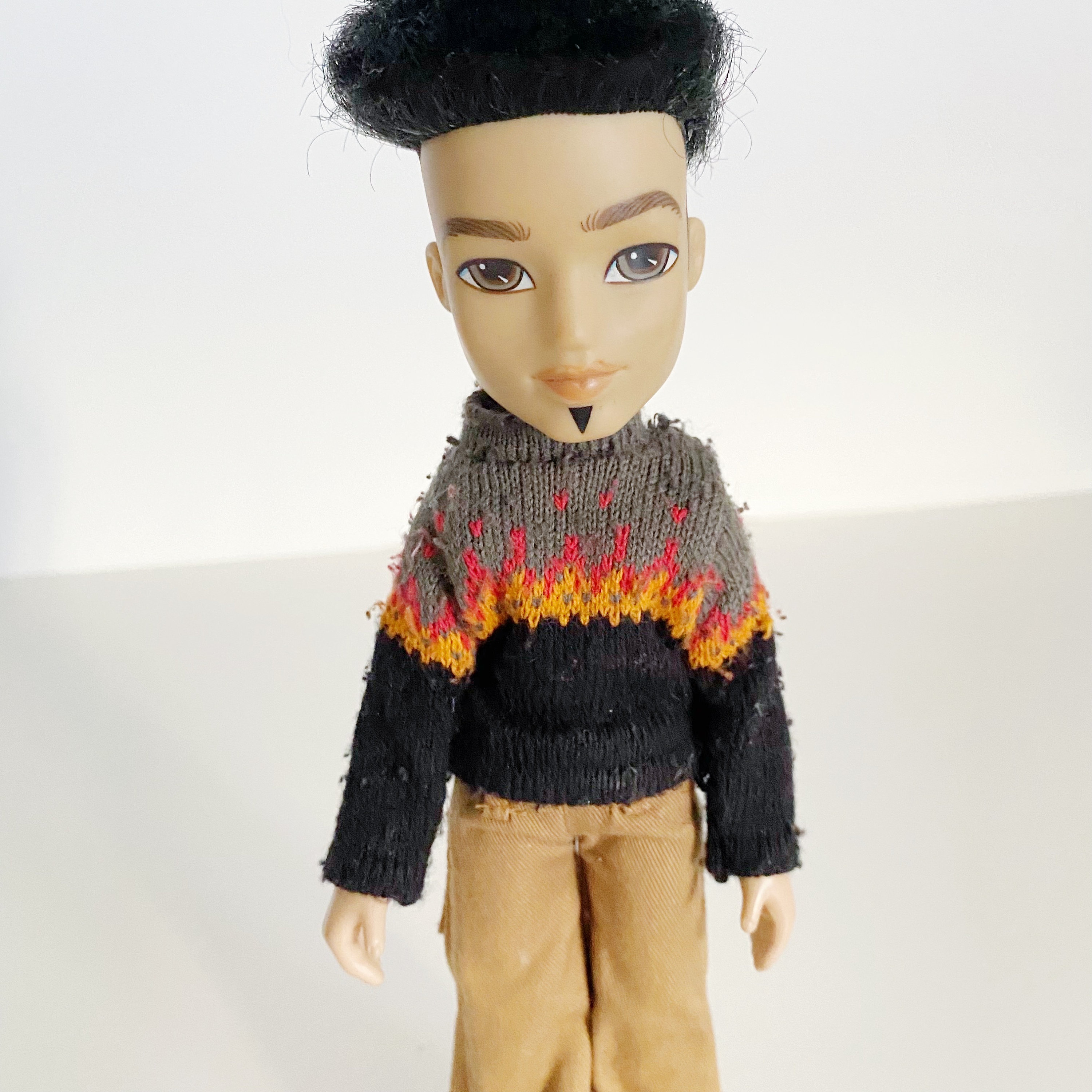 Bratz Boyz Eitan Boy Male Doll Figure MGA 2003 Vintage Flames Jumper ...