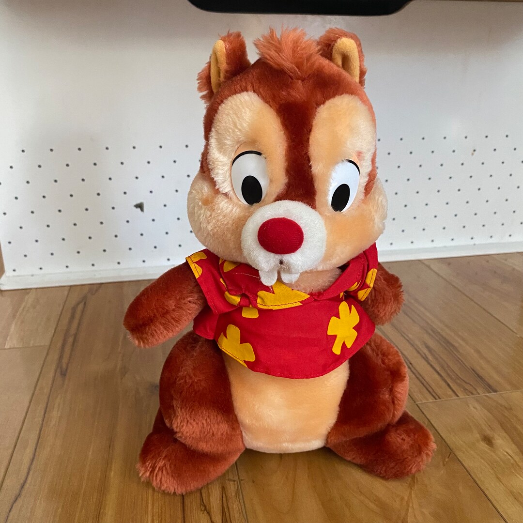 Chip N Dale Rescue Rangers Chipmunk Disney Vintage 90s 12 Plush Toy - Etsy