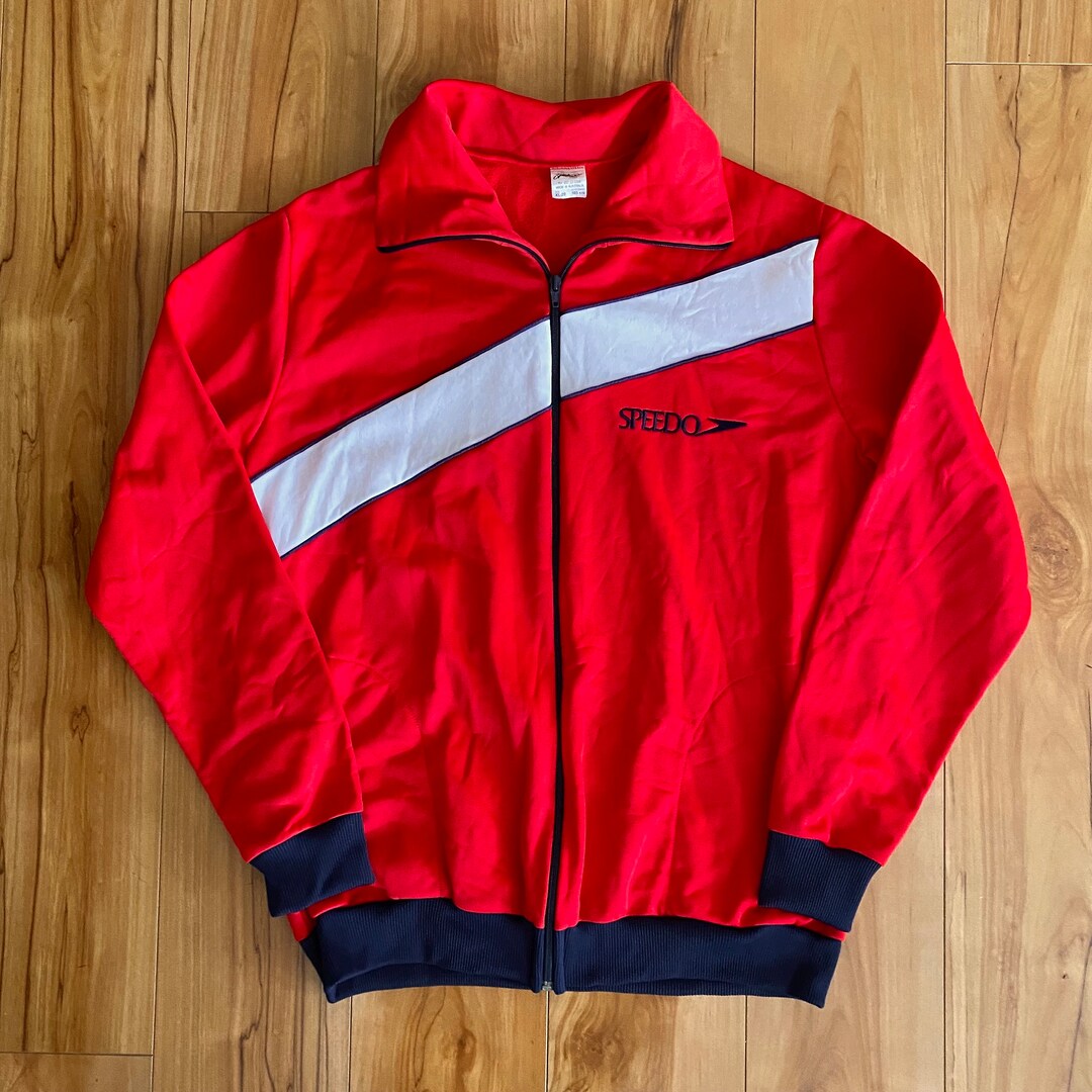 Speedo AIS Water Polo Vintage 80s Mens Track Jacket XL - Etsy