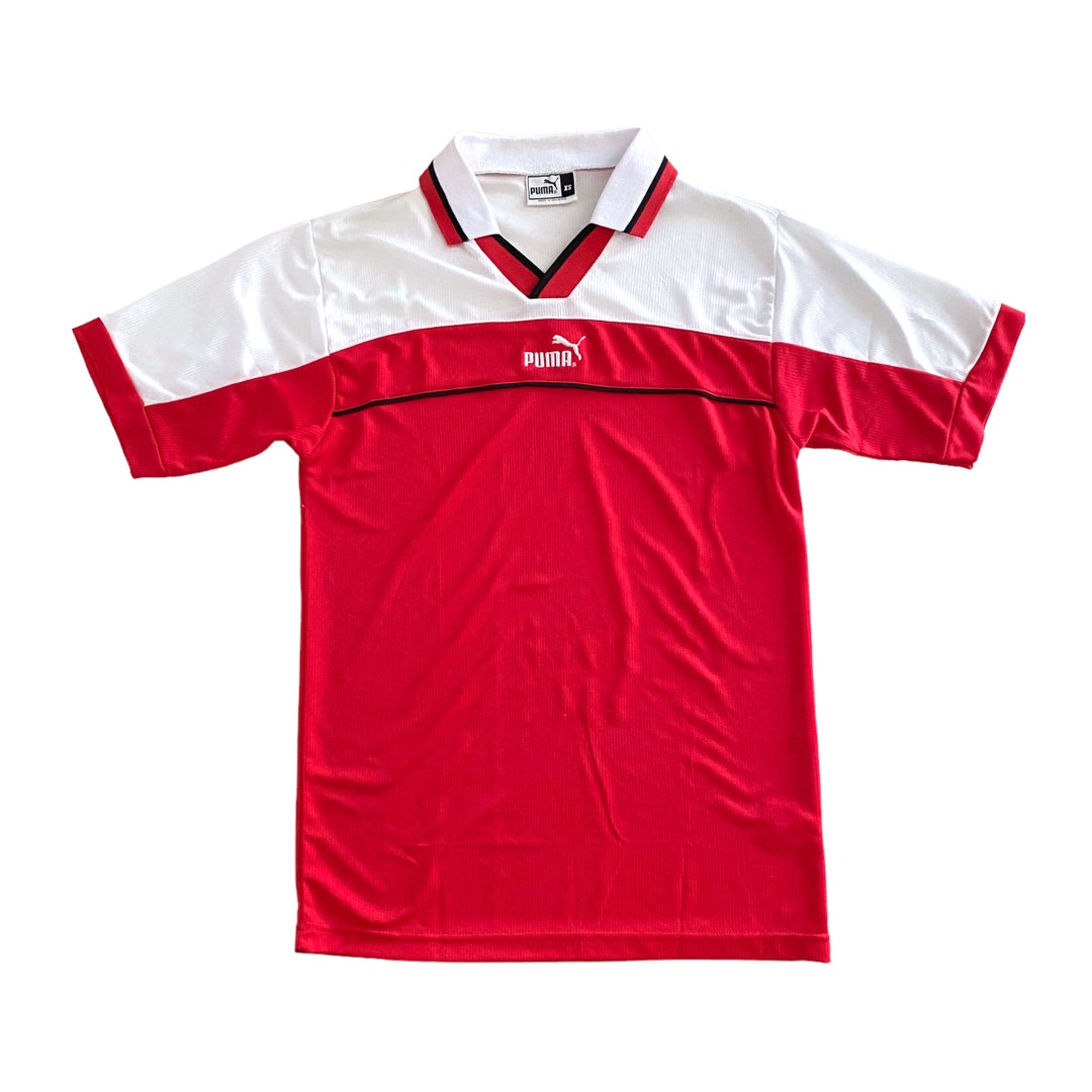 Puma Soccer Football Jersey Shirt Vintage 90's Mens XS - Etsy