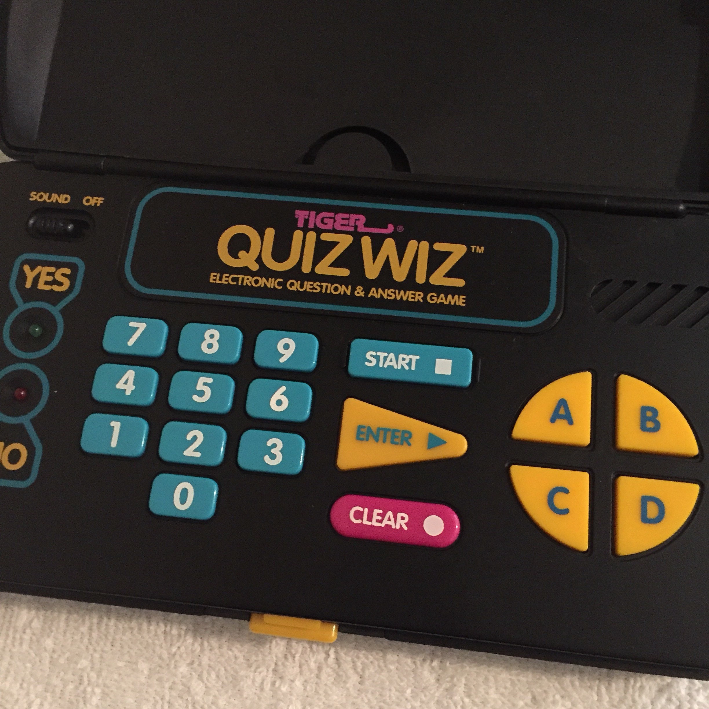 Quiz Wiz Electronic Question & Answer Game by Tiger 1993 w/ | Etsy