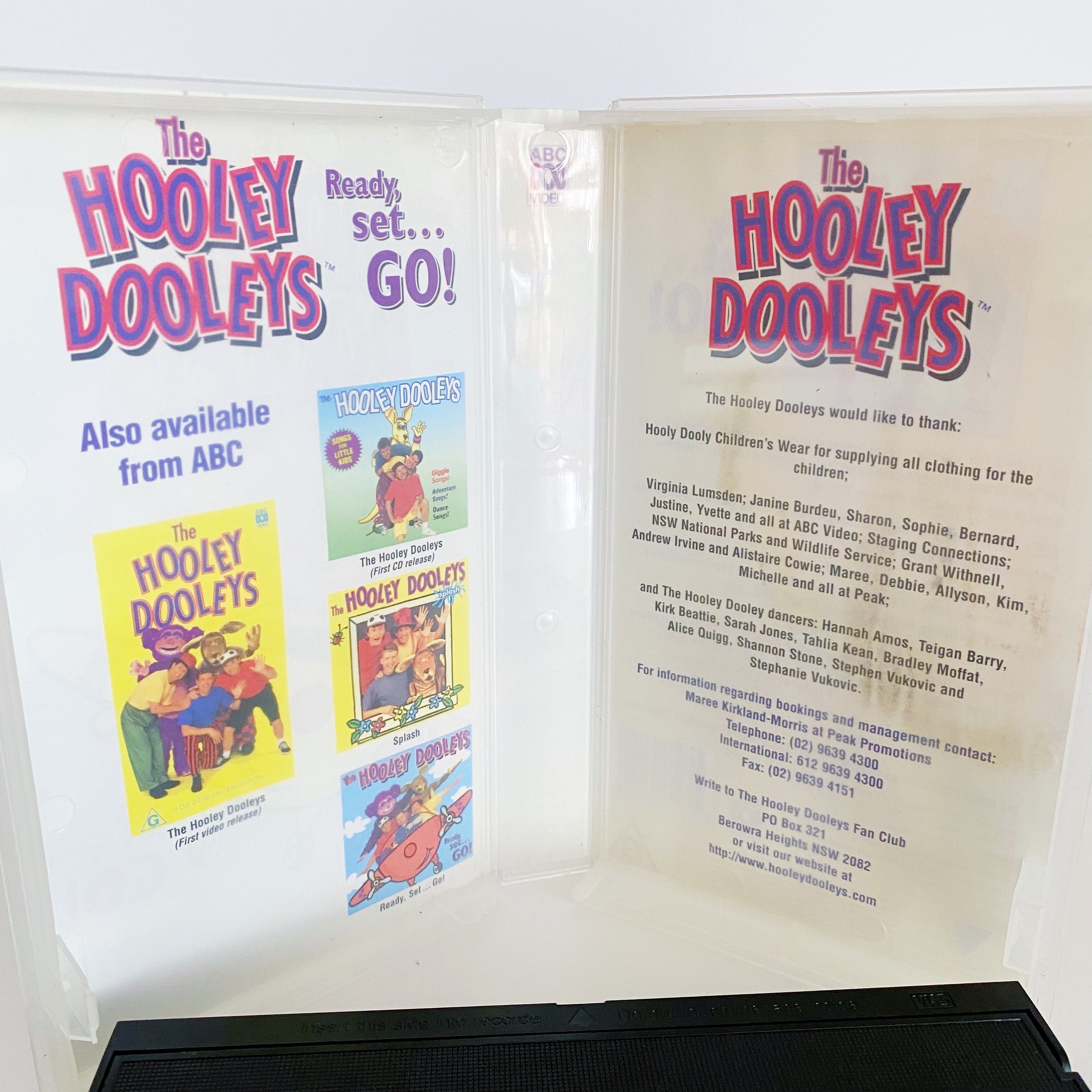 The Hooley Dooleys Ready Set Go VHS Tape ABC Kids 1998 - Etsy Australia