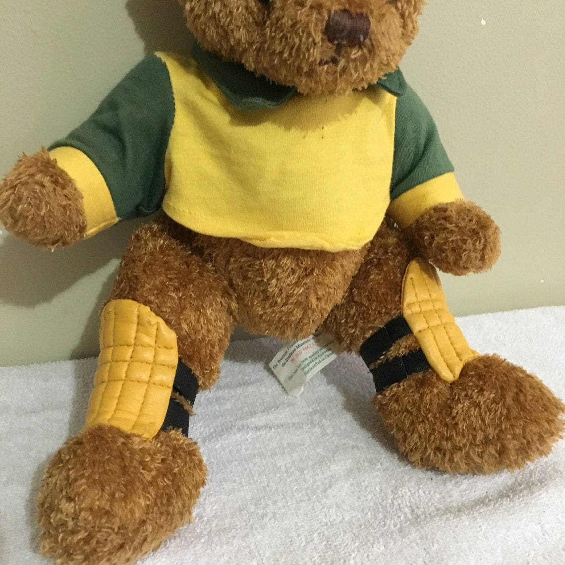 Bradman One-Day Teddy Bear Cricket Australia Vintage 30cm | Etsy