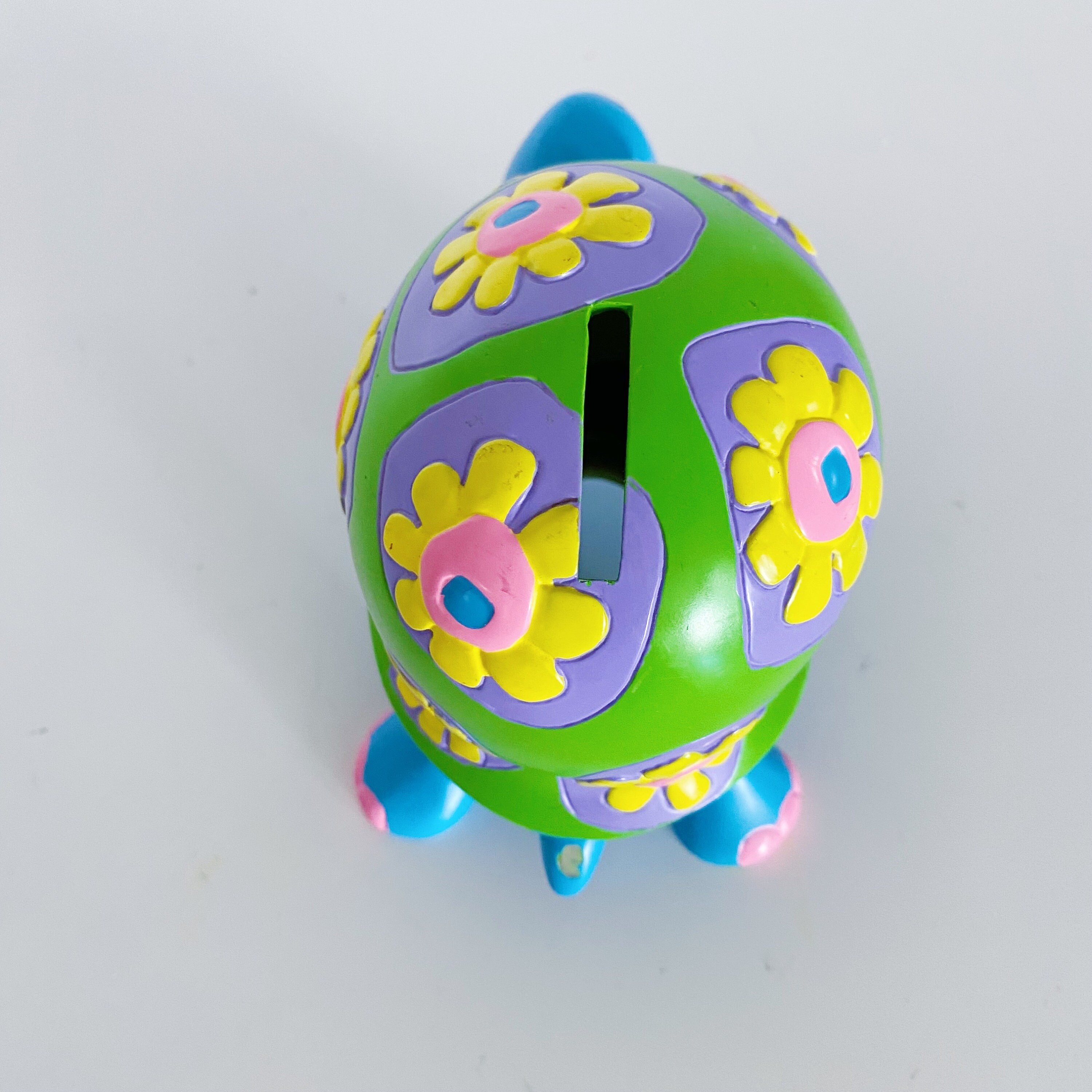 Turtle Tortoise Vintage Money Box Piggy Bank Cute 2001 Happy - Etsy