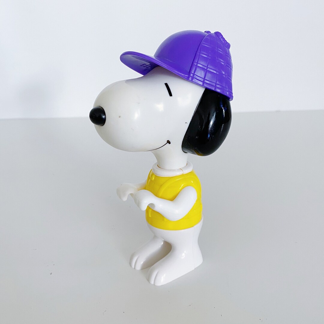 Mcdonald's Snoopy Peanuts Fisherman Fishing Toy Vintage - Etsy