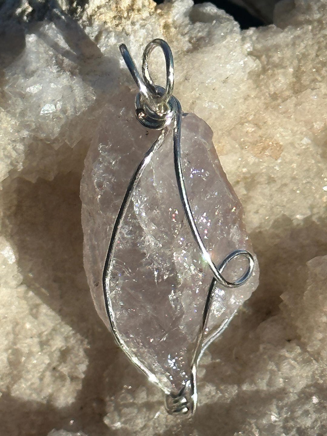 Lake County Diamond Pendant "enticing" - Etsy