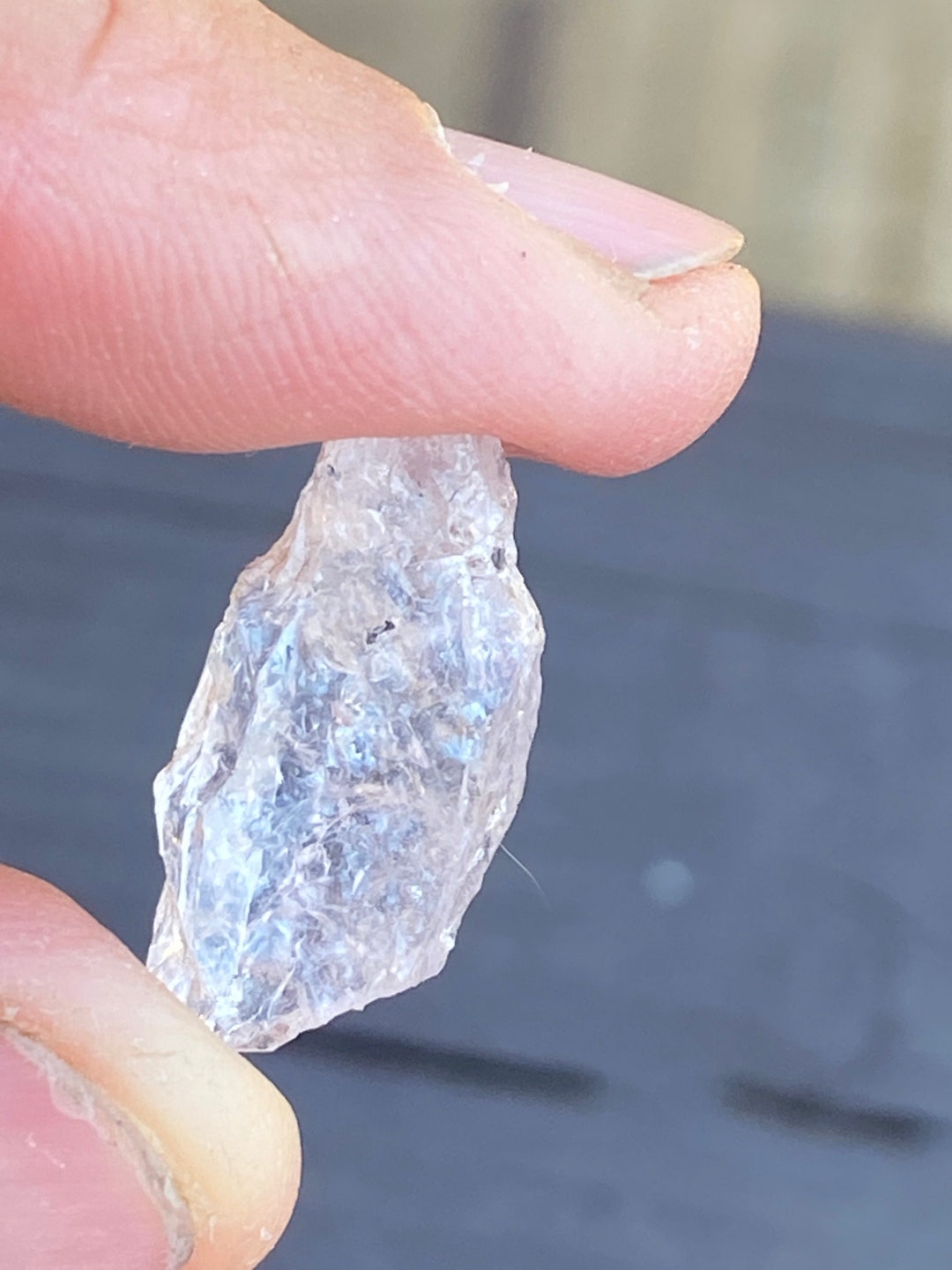 Lake County Diamond crackly Crystal - Etsy