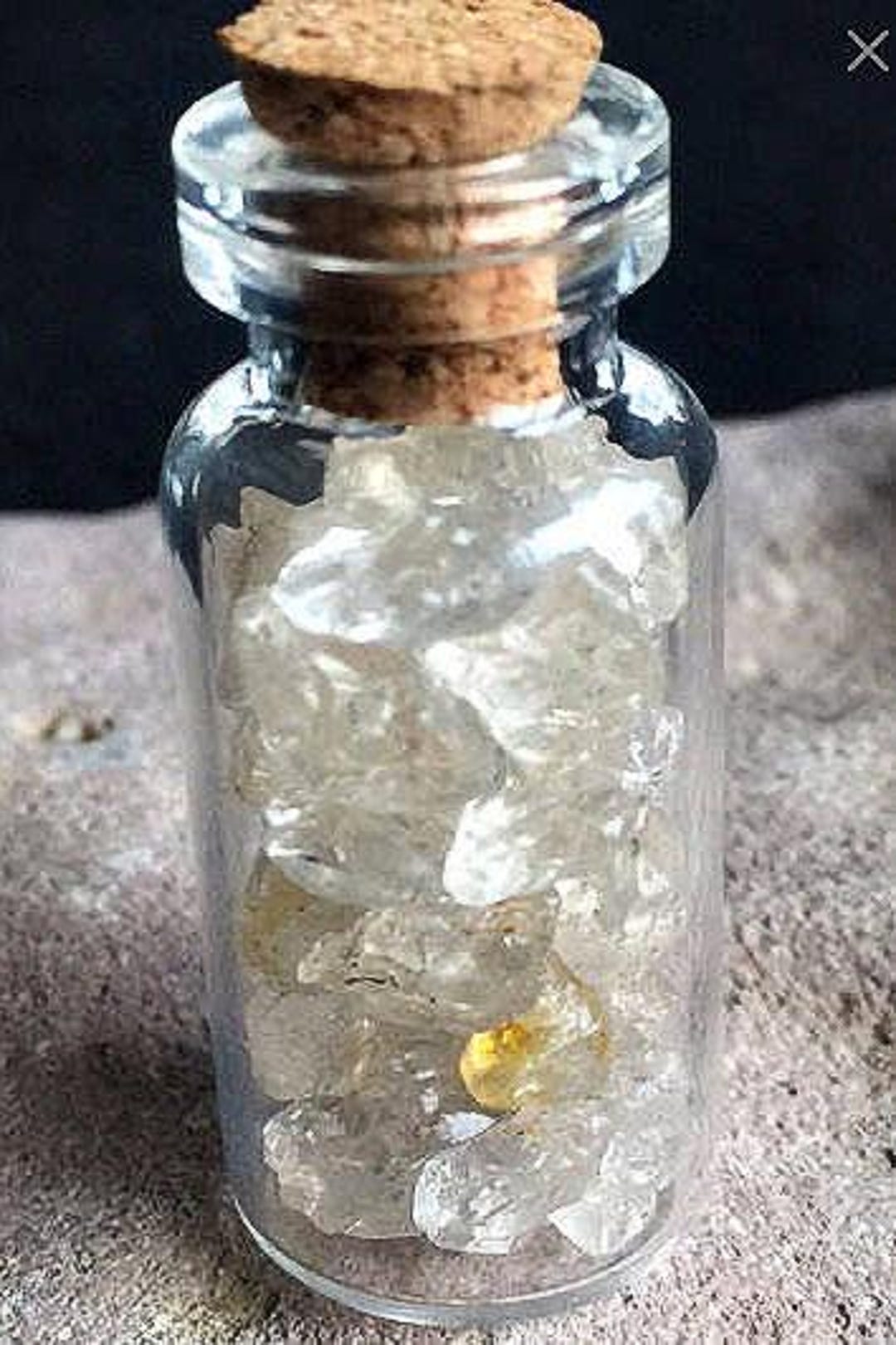 Lake County Diamonds 1/2" Bottle Filled With LC Diamonds" - Etsy