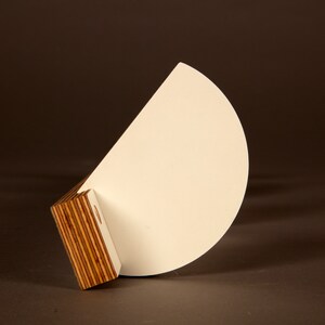 Contemporary Birch Plywood Coat Rack, Choose Between 1-4 Hook ...