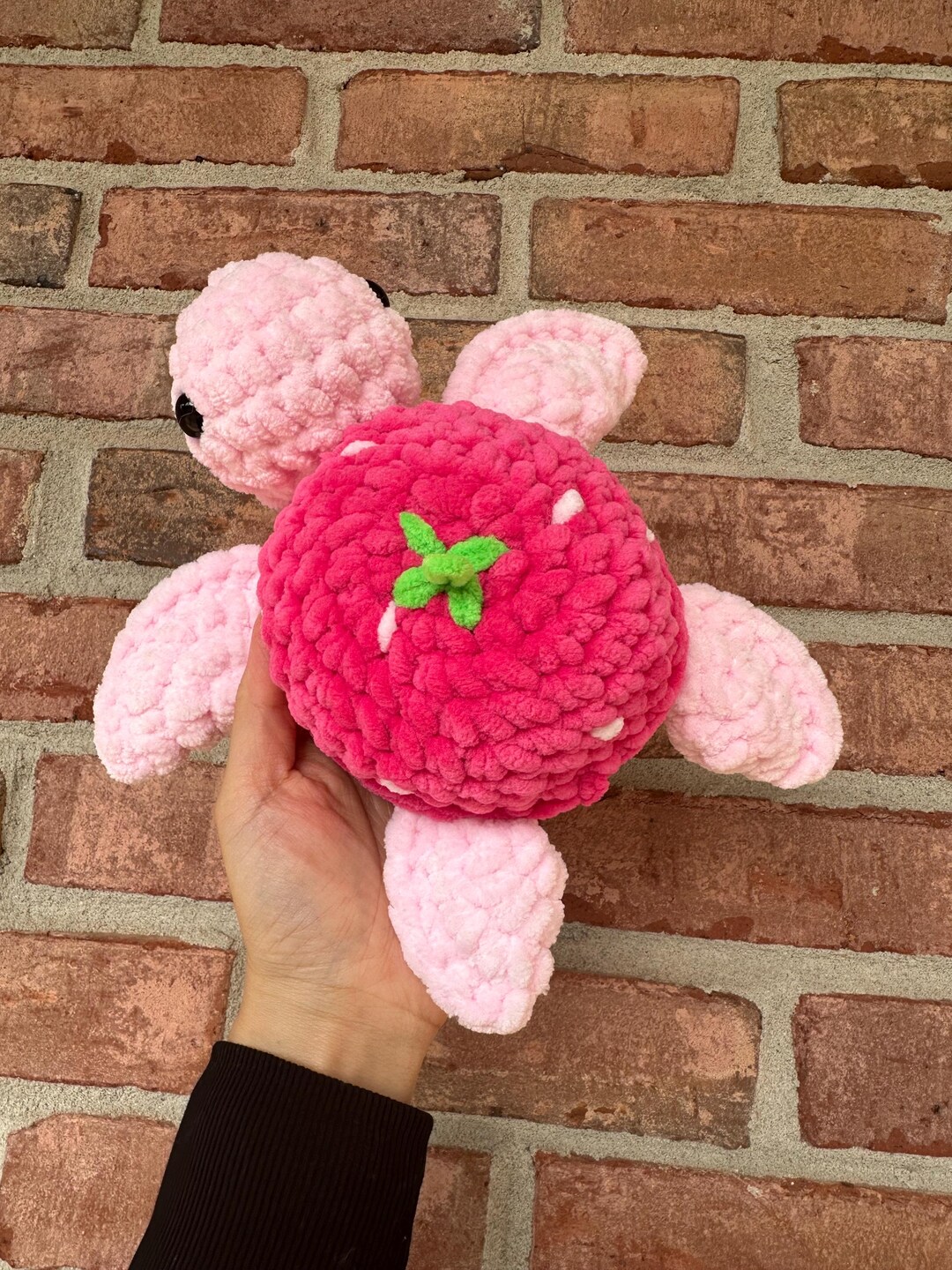 Crochet Turtle Plush | Amigurumi | Plushie | Stuffed Animal | Coquette ...