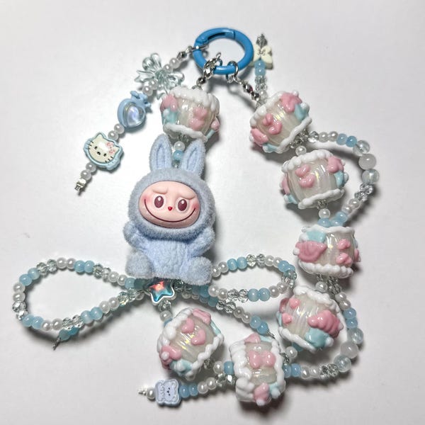 Labubu Keychains - Etsy