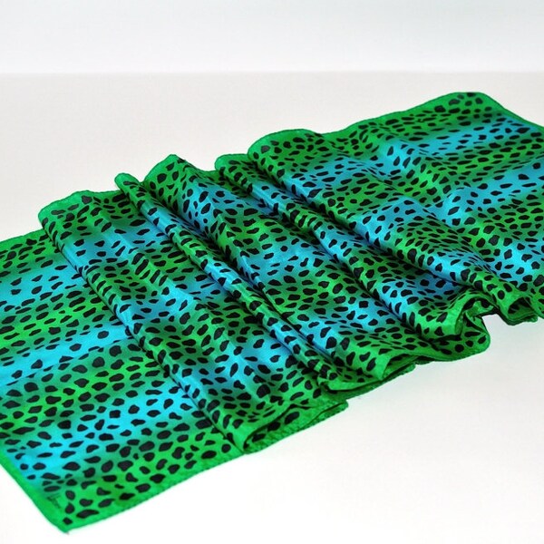 Turquoise Blue Scarf - Etsy