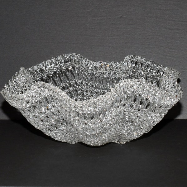 Vintage Spun Glass - Etsy