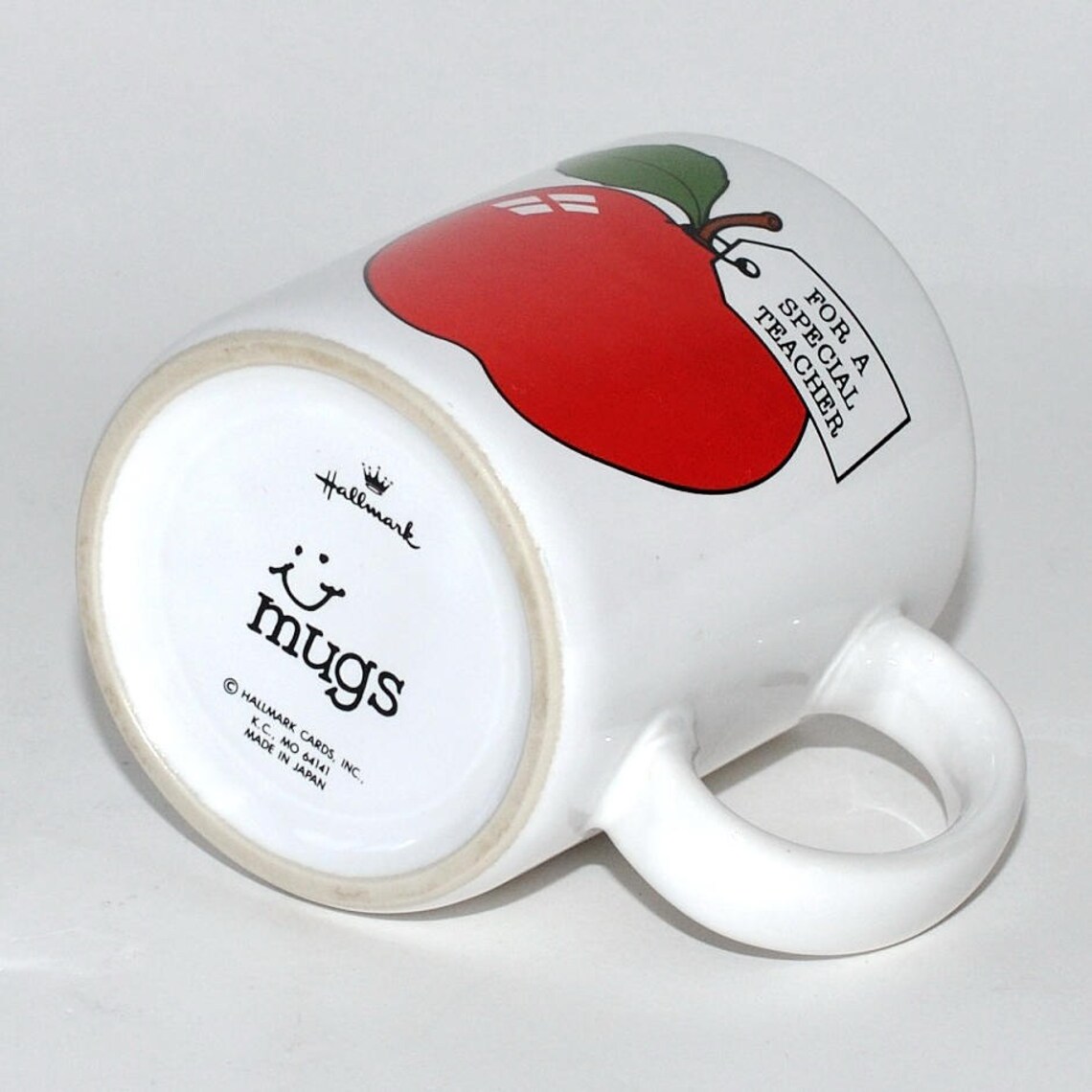 Vintage Hallmark Mugs Red Apple for A Special Teacher Coffee - Etsy