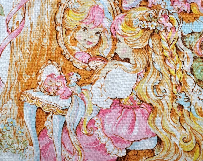 Rare Vintage Lady Lovely Locks Lady Lockenlicht Baby Pillow, Made in ...