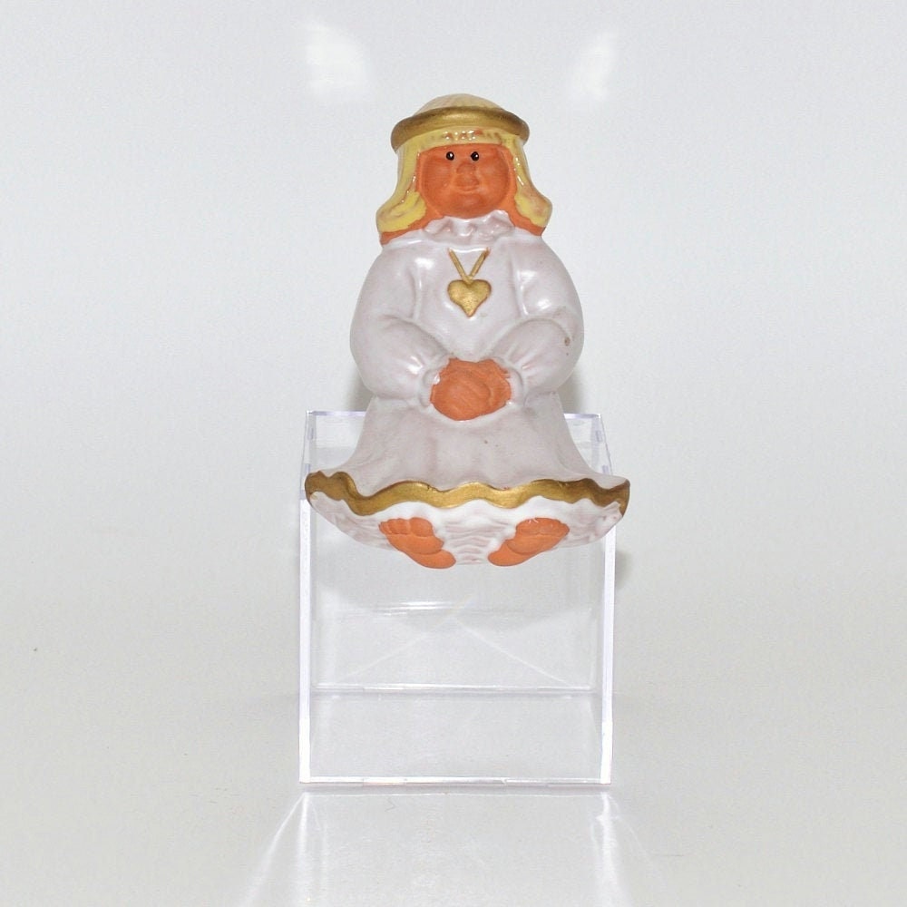 Gabriel Keramik Sweden Lisa Larsen Style Pottery Angel Shelf Mantel ...
