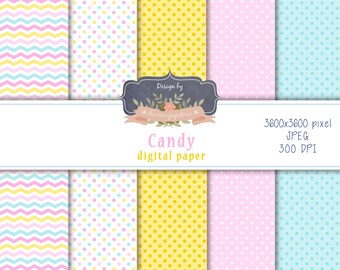 Vintage Bakery Digital Paper Pack Instant Download Cupcakes