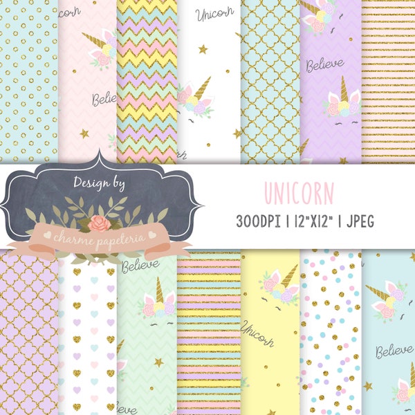 Unicorn Papers - Etsy