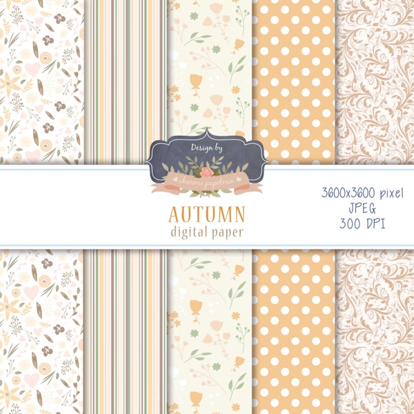 Autumn Digital - Etsy