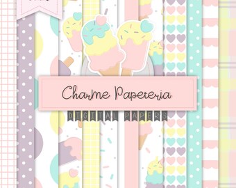 Digital Ice Cream | Etsy