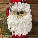 Santa Face Wood Blank for DIY Crafts, Freestanding Santa Christmas ...