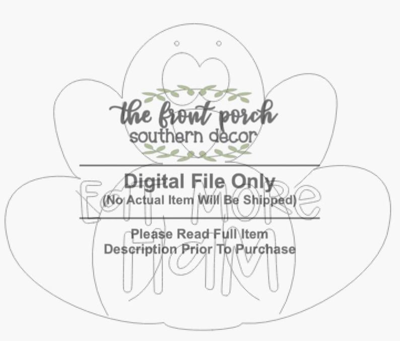 Eat More Ham SVG File, Funny Turkey Door Hanger Cut File, Thanksgiving ...