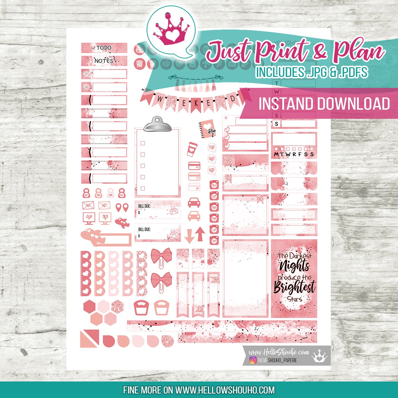 Create Your Own Stickers With .PSD File | Photoshop File | Personal Use ...