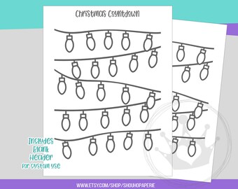 Savings Countdown Classic Happy Planner A5 or Full Page | Etsy