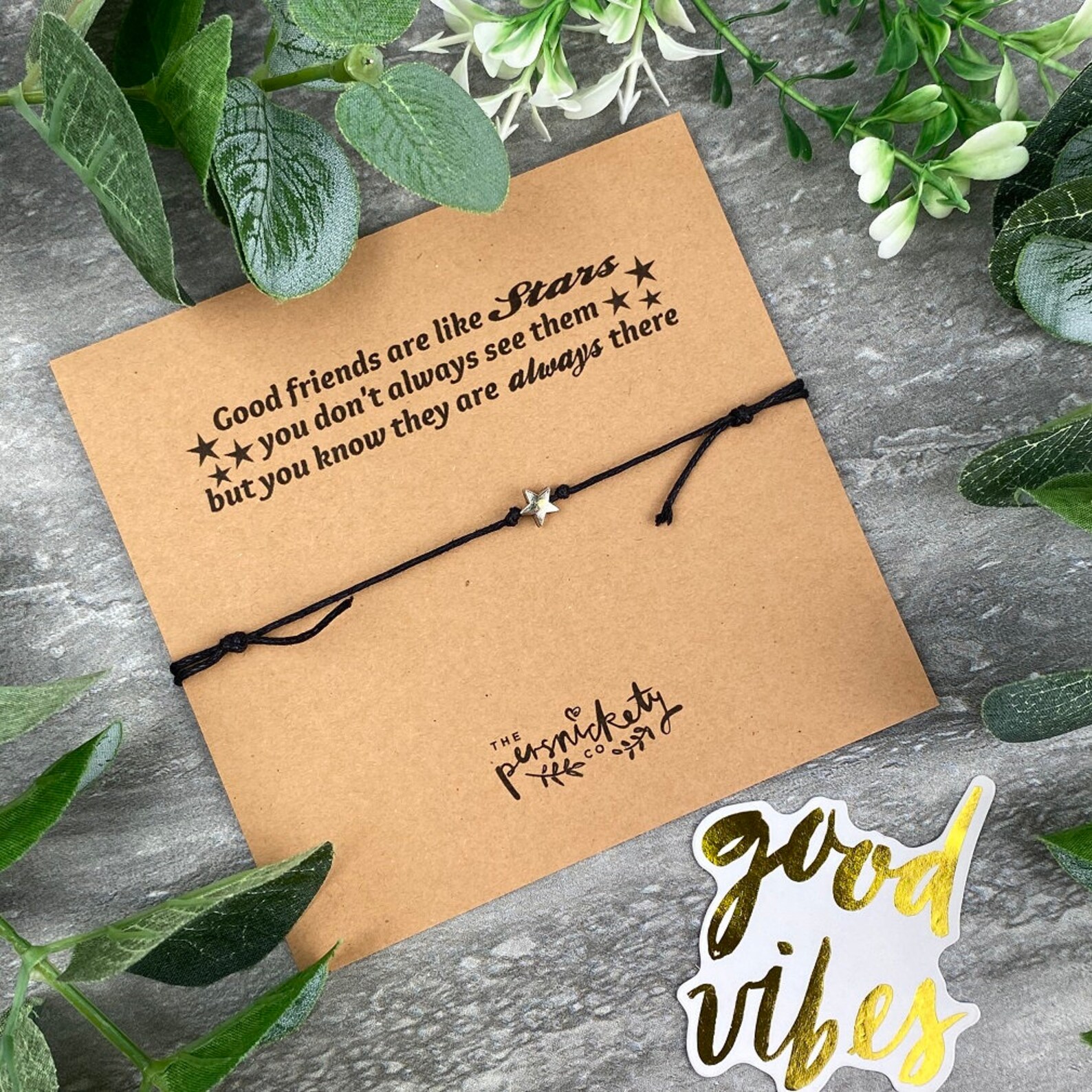 Star Anklet - Good Friends Are Like Stars, Gift for Best Friend, Anklet ...