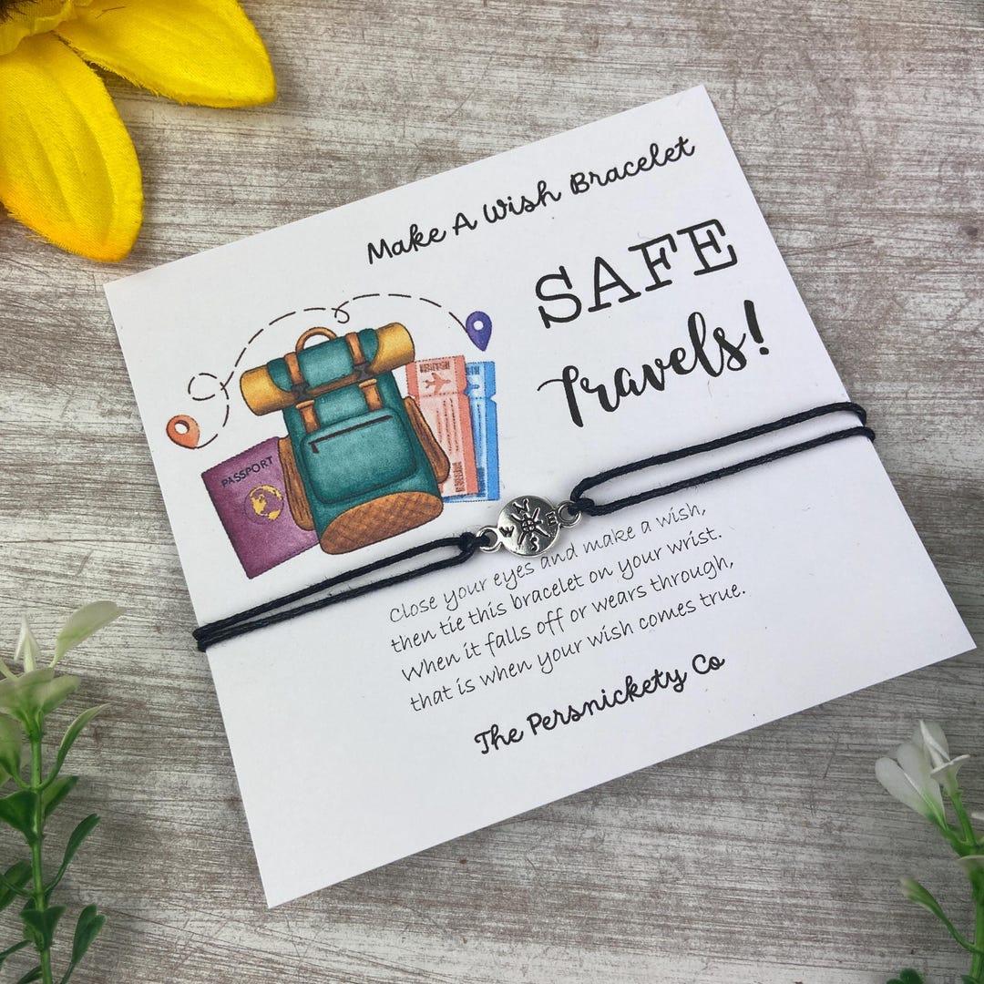 Travel Gift, Safe Travel, Good Luck Charm, Travelling Gift, Gift for ...