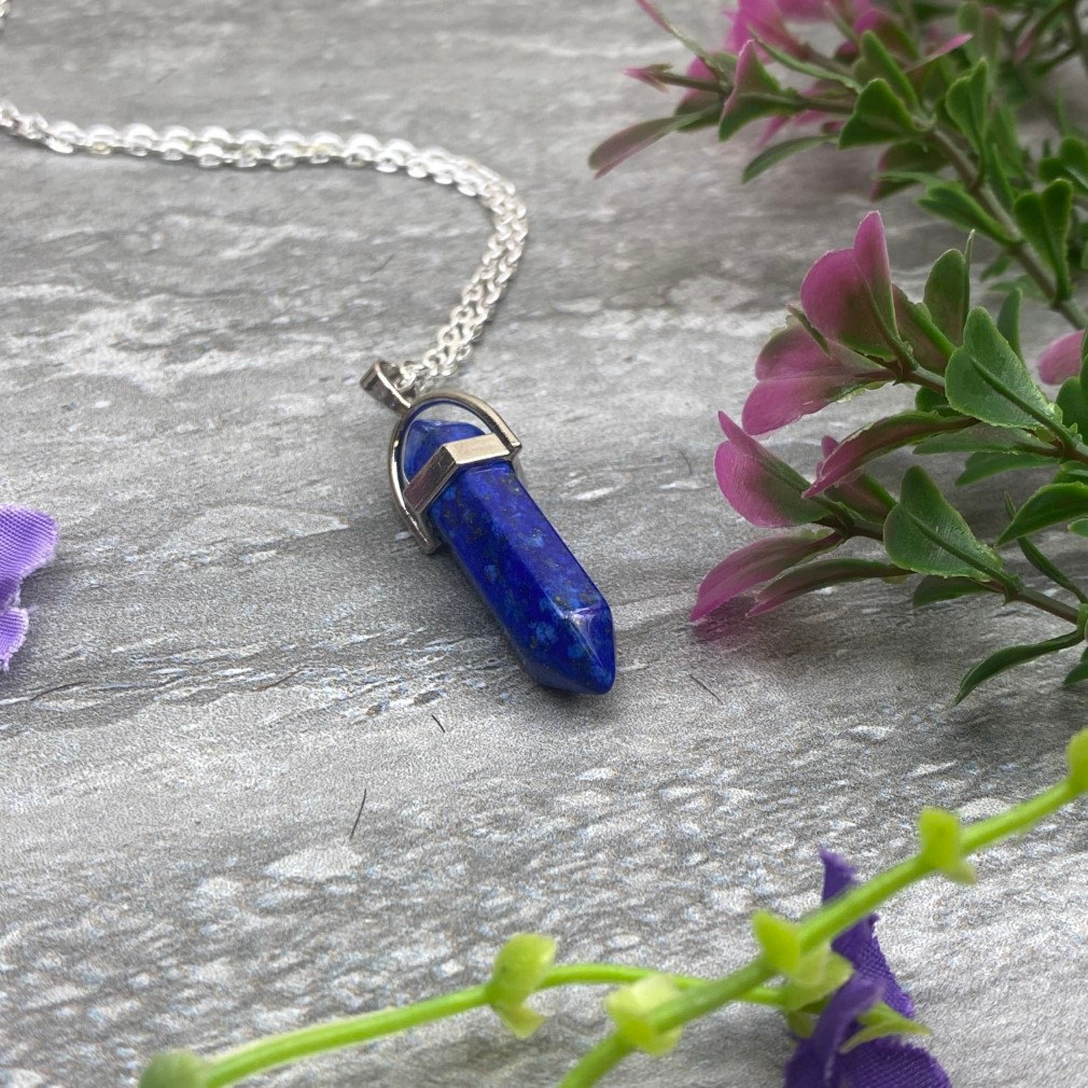 Crystal Necklace - A Little Wish for Peace and Protection, Crystal ...