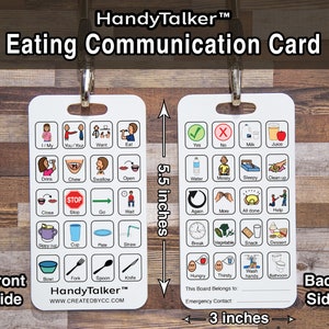 Choose Any 5 Handytalker® Communications Cards! Bulk Discount! AAC ...