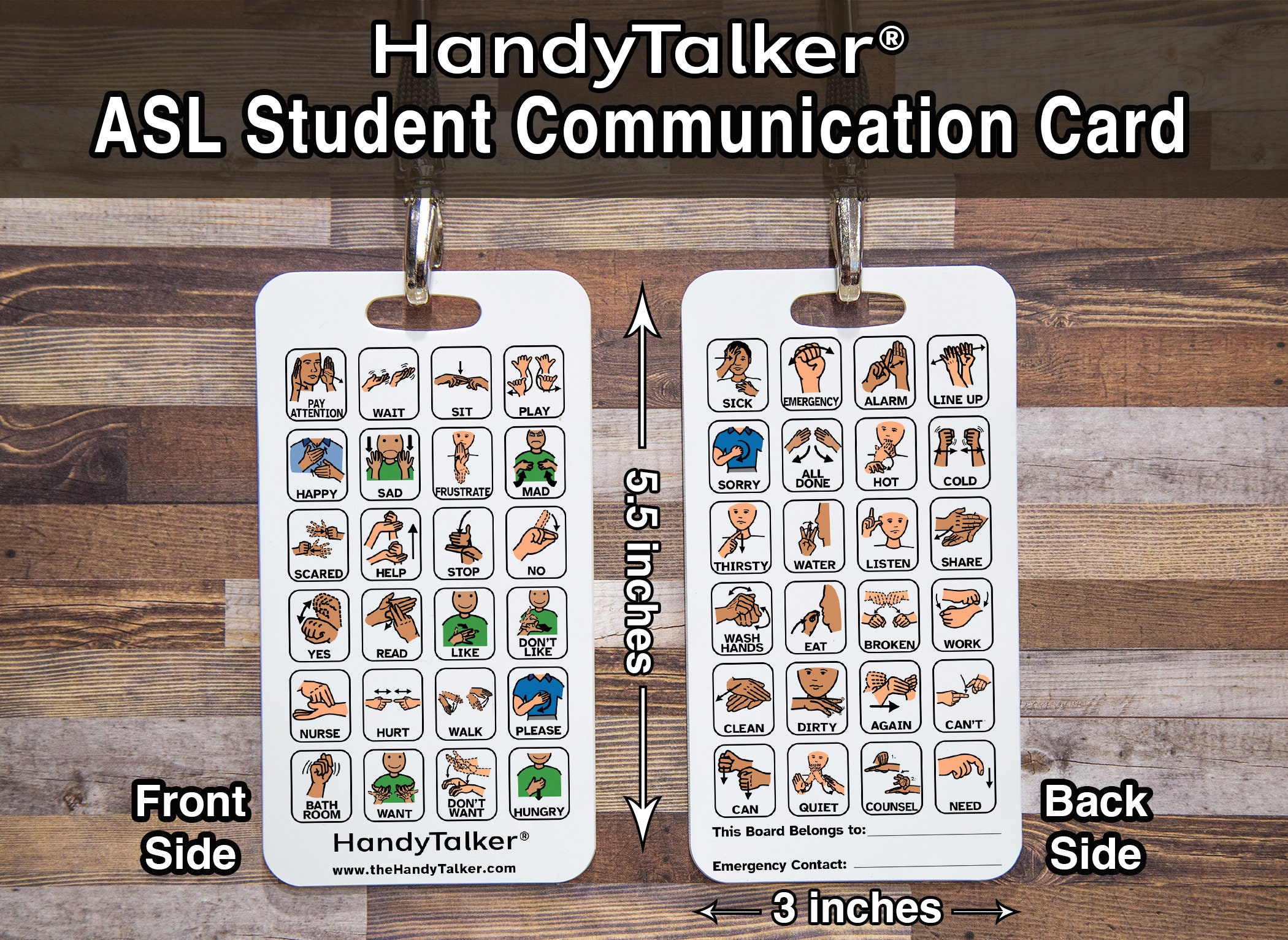 Handytalker® Scuba Diving Communication Card For Iphone Underwater ...